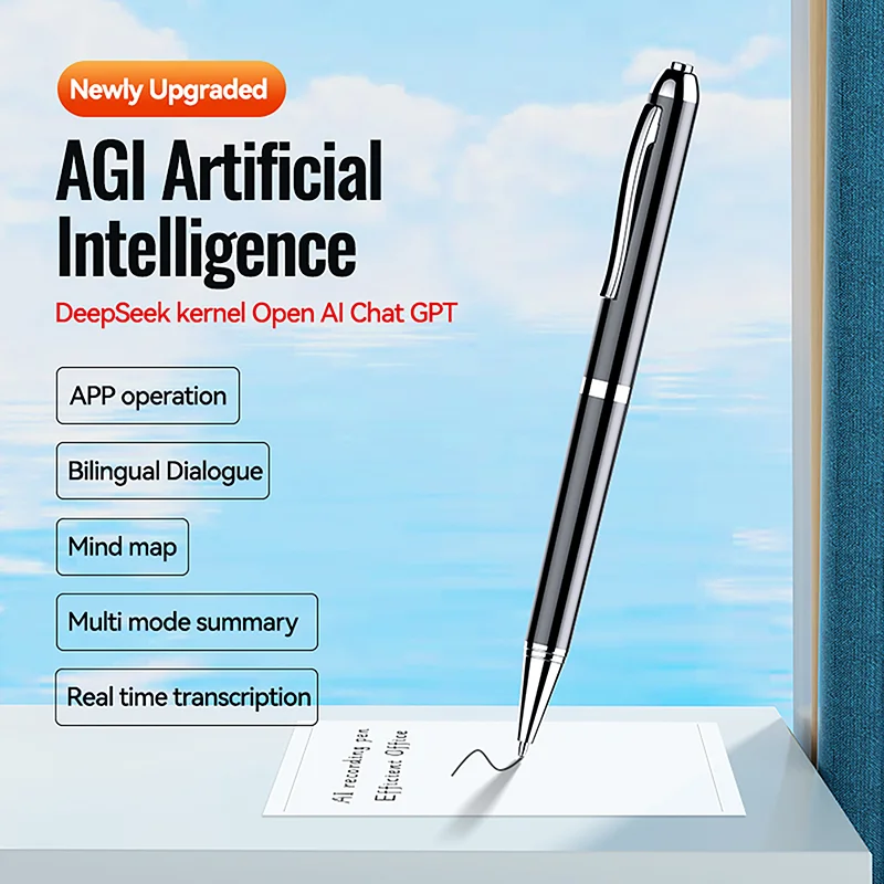8-128GB Digital AI Voice Recorder ChatGPT Mini Intelligent ...