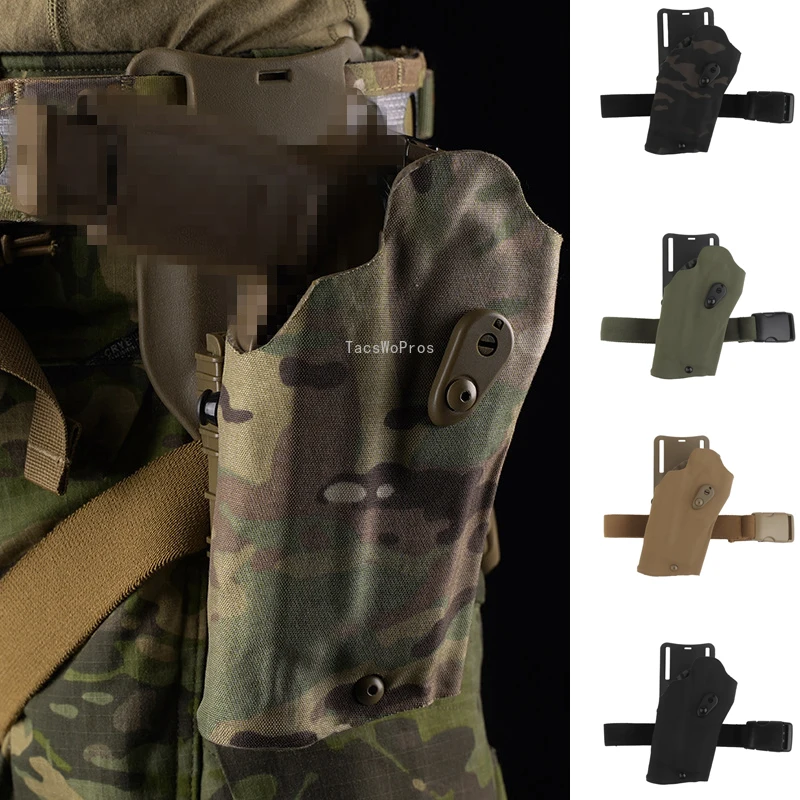 Tactical-Pistol-Holster-for-P320-Compatible-X300-Flashlight-Right-Hand ...