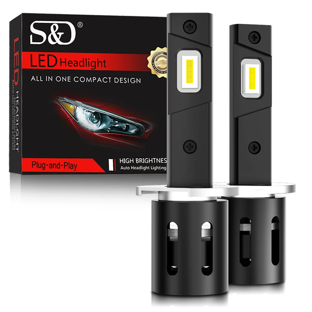 2pcs-120W-H1-LED-Headlight-Bulbs-H3-Led-Lamps-Mini-30000LM-3570-CSP ...