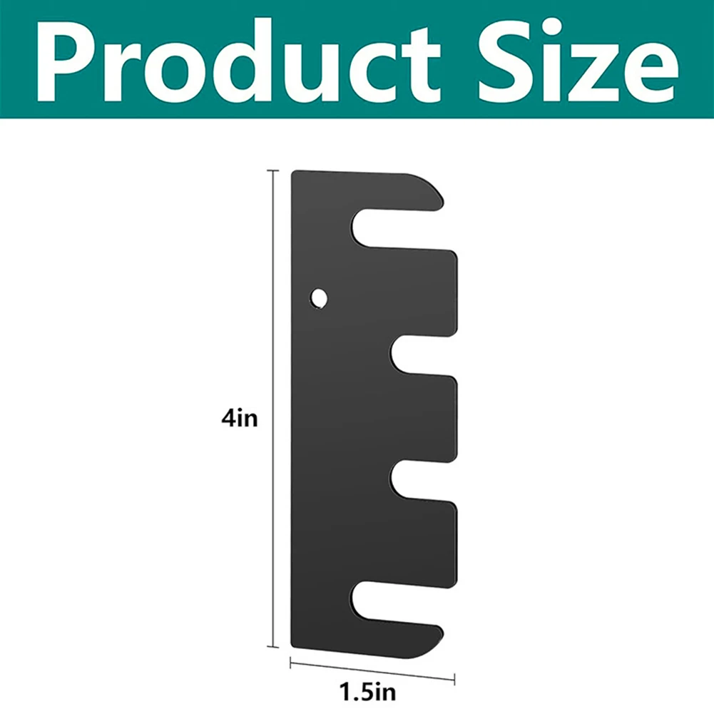 Set of 10 metal door hinge spacers made from stainless steel with ...