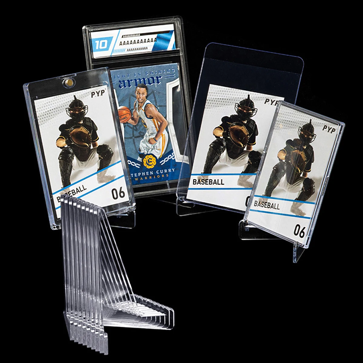 Clear-Acrylic-Display-Stand-Basketball-Football-Star-Playing-Graded ...