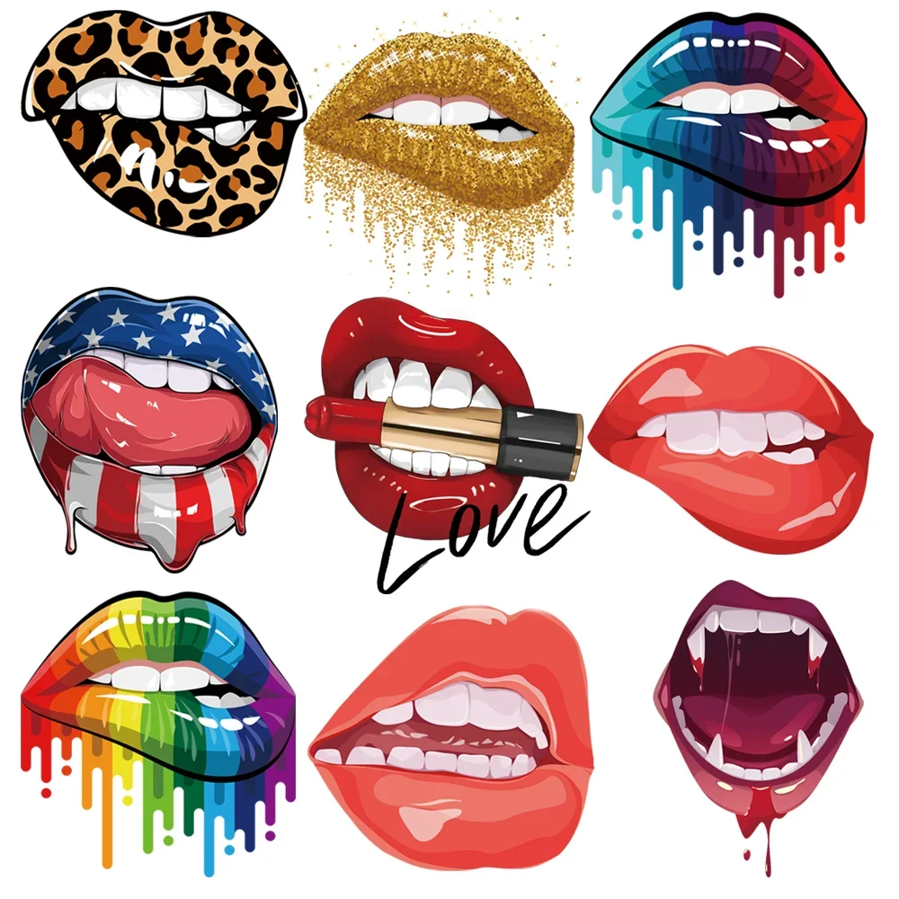 Car-Stickers-Decor-Motorcycle-Decals-Fashion-Sexy-Cute-Lips-Decorative ...