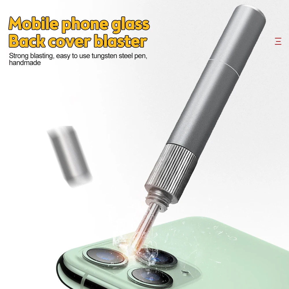 Mobile-phone-glass-back-cover-blasting-pen-diamond-pen-Crack ...