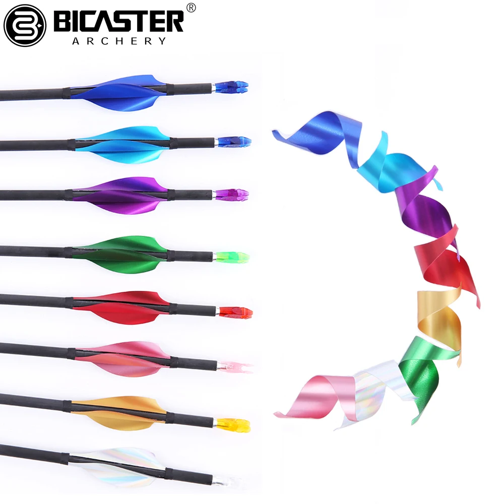 1.75inch Spin Vanes Right Hand/Left Hand Arrow Vanes Fletches 8 Colors ...