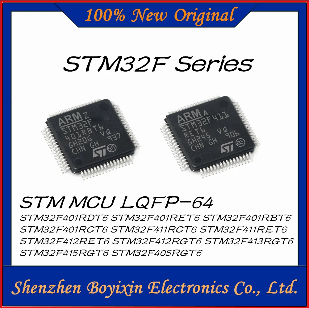 STM32F401RBT6-STM32F401RET6-STM32F411RCT6-STM32F411RET6-STM32F412RET6-STM32F412RGT6 ...