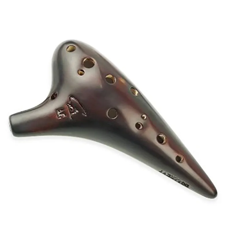 Zelda-Legend-Ocarina-Flute-Orff-Ceramic-Carina-of-Time-Leave-and ...