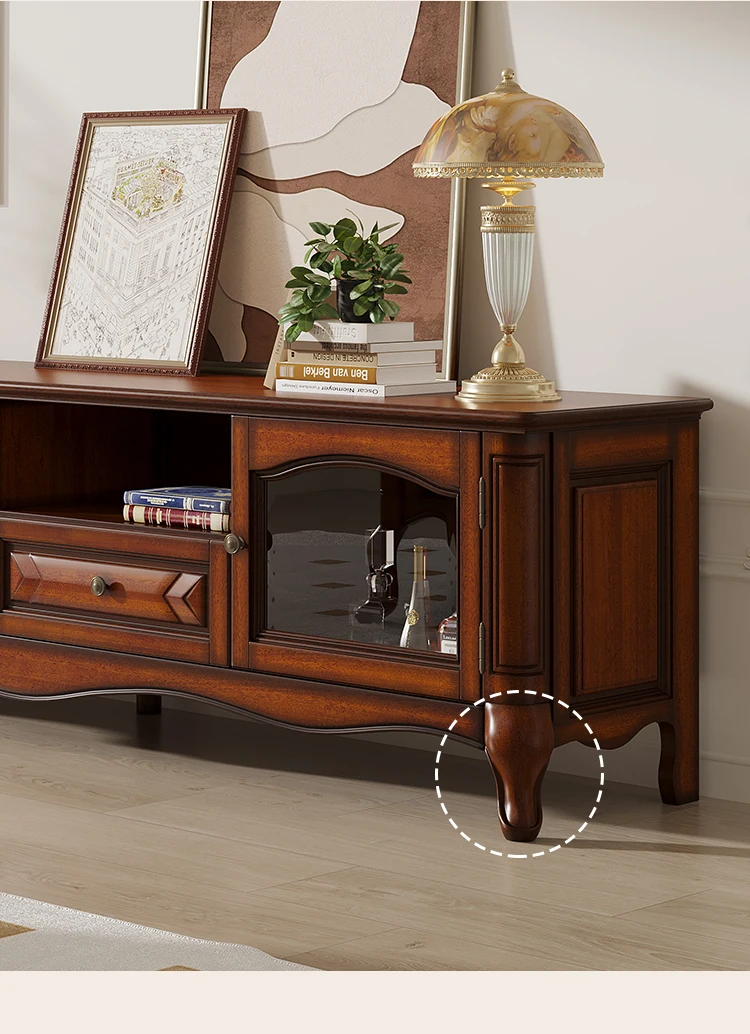 Tủ Mỹ Tủ Tivi Gỗ Chắc Chắn Bàn Tivi Giá Treo Tivi Retro Nước Phòng ...