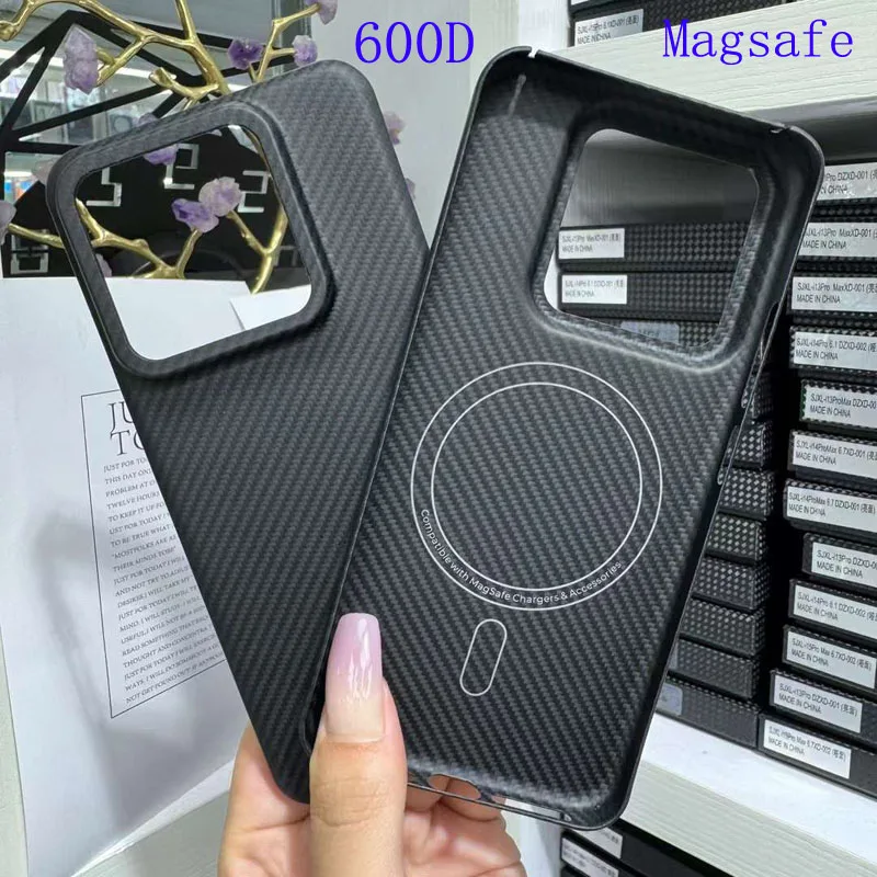 Case for Xiaomi 14 Pro & Mi 14 Magsafe Magnetic Real Carbon Aramid ...