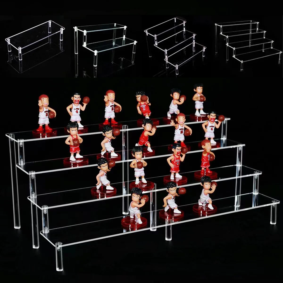 Acrylic-Display-Stand-for-Collections-Assemble-Clear-Acrylic-Shelf-for ...