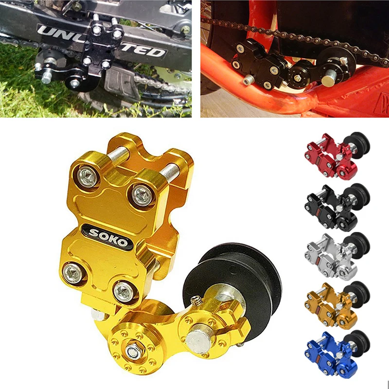 Chain-Tensioner-Universal-Motorcycle-Accessory-New-Aluminum-Motos-Refit ...
