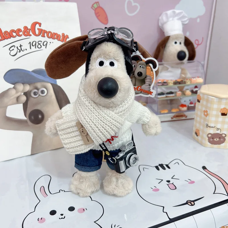 Аниме плюшевая кукла 23 см Pilot Gromit Kawaii детский одевающийся ...