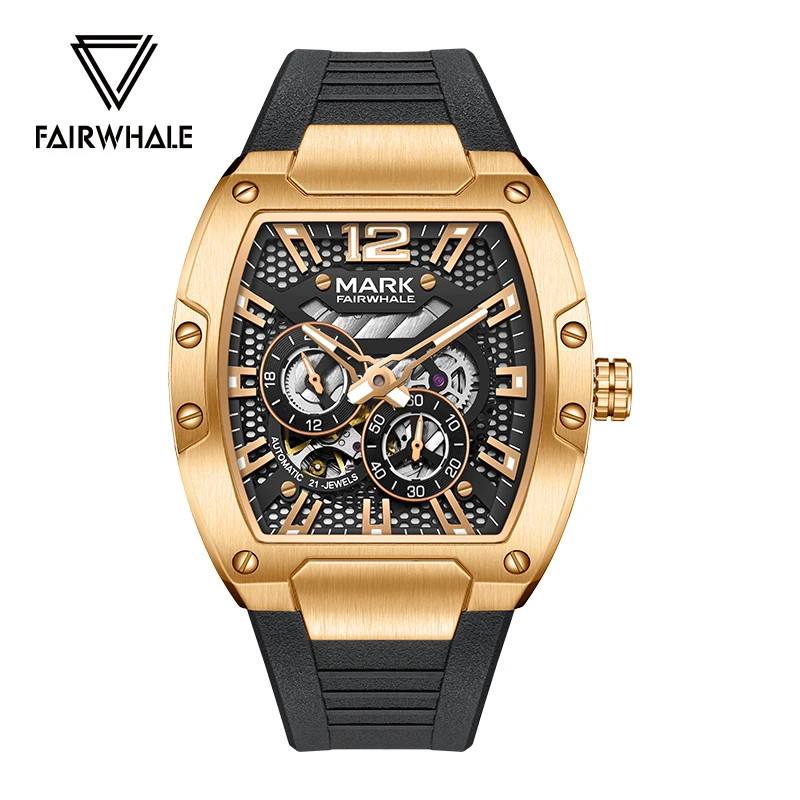 Mark Fairwhale Luxury Automatic Movement Men Watches Fashion Casual ...