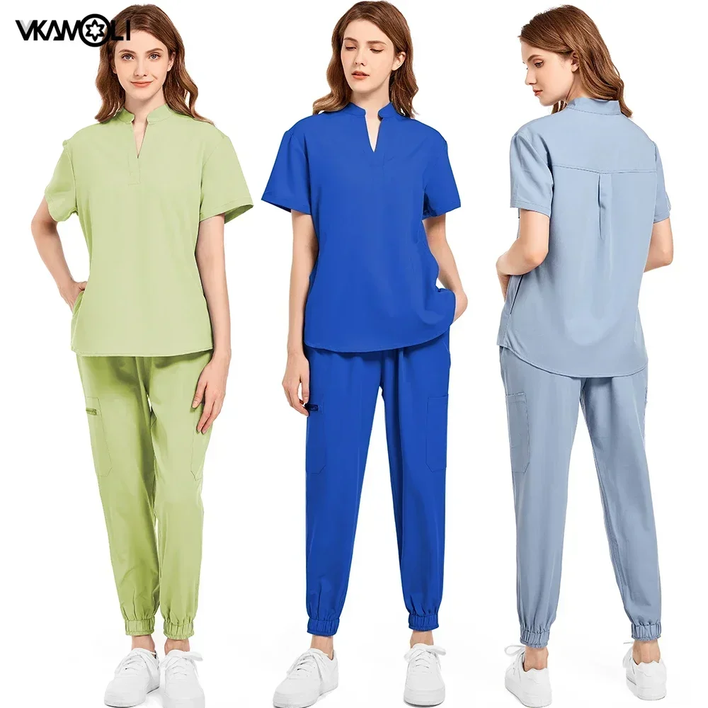 Set-di-scrub-per-medici-morbidi-multicolori-ad-alta-elasticit-top ...