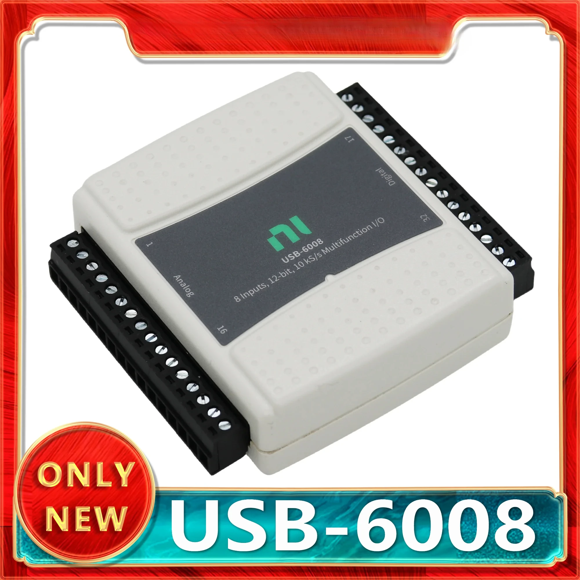 NI USB-6008 779051-01 Tarjeta de adquisición de datos Tarjeta DAQ ...