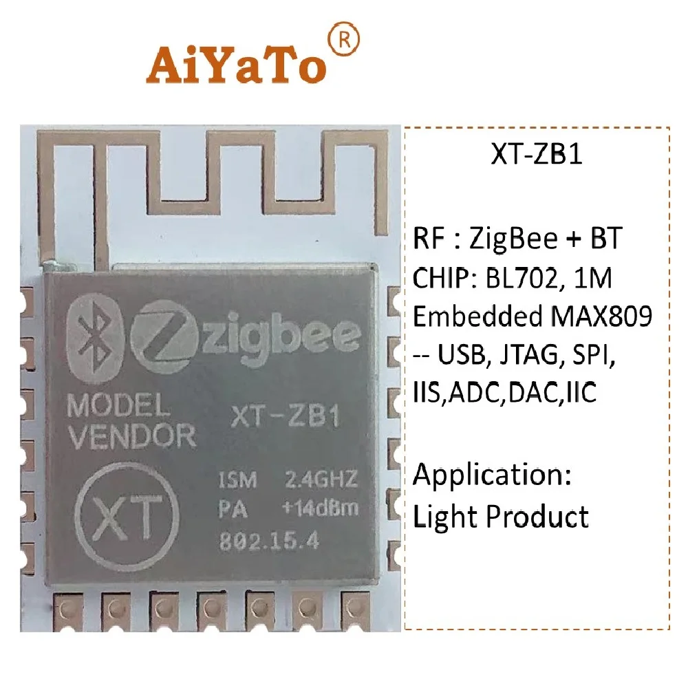 AiYaTo-XT-ZB1-Module-Zigbee3-0-Bluetooth-Combo-Module-Transparent ...