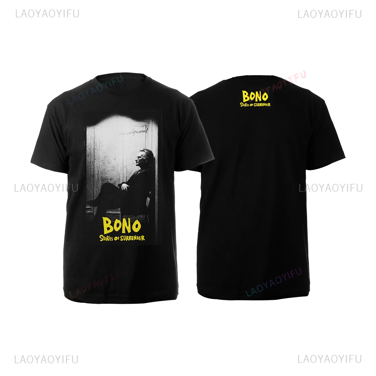 U2 Bono Documentary Stories of Surrender Graphic Tee Unisex Vintage ...