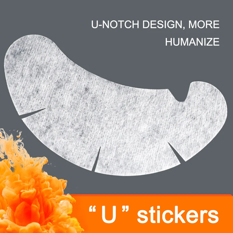 50-Pairs-Set-Eyelash-Extension-U-Shape-Notch-Eye-Patch-Mat-Gel-Sanitary ...