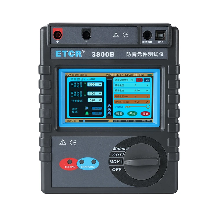 Lightning Protection Component Tester Mov Gdt Spd Arrester Tester ...