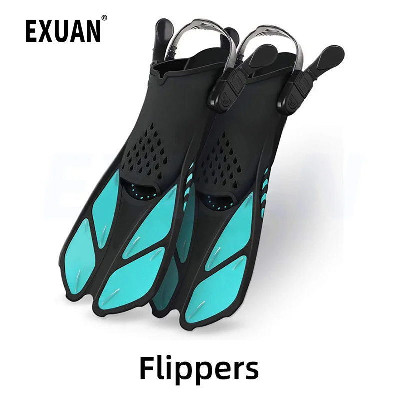 Professional-Diving-Flippers-Adjustable-Men-s-And-Women-s-Freestyle ...