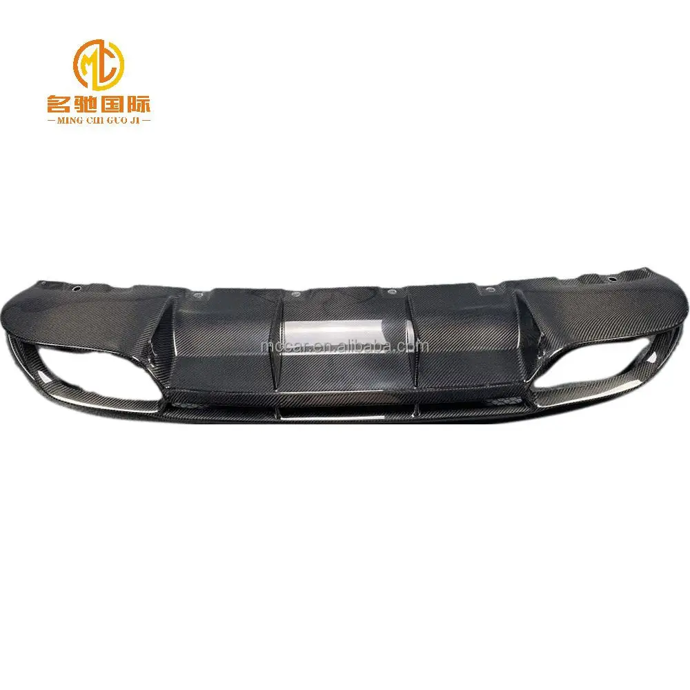 A-style-4-out-Carbon-fibre-car-bumper-rear-Diffuser-For-Alfa-Romeo ...