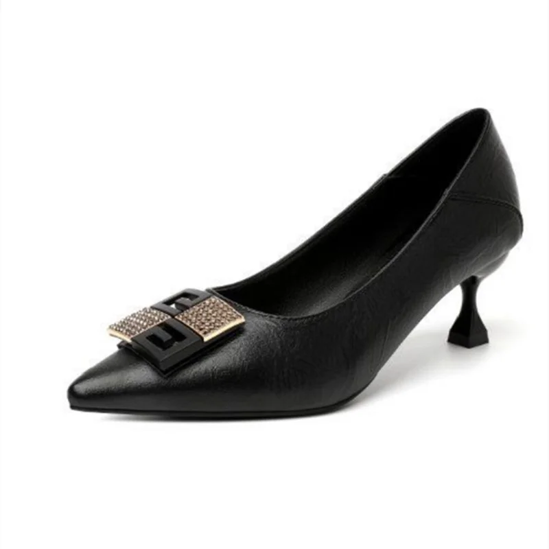 Sapatos-Femininas-Women-Cute-Sweet-Light-Weight-Black-Patent-Leather ...