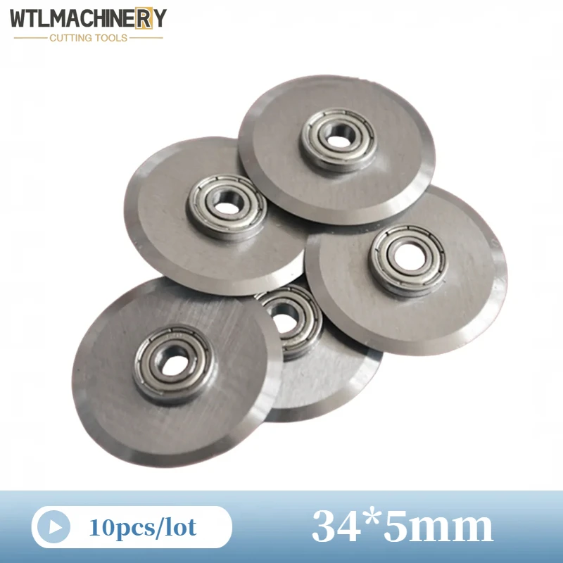 10Pcs-Creasing-Blade-34x5mm-Round-Blade-For-Electric-Paper-Creasing ...