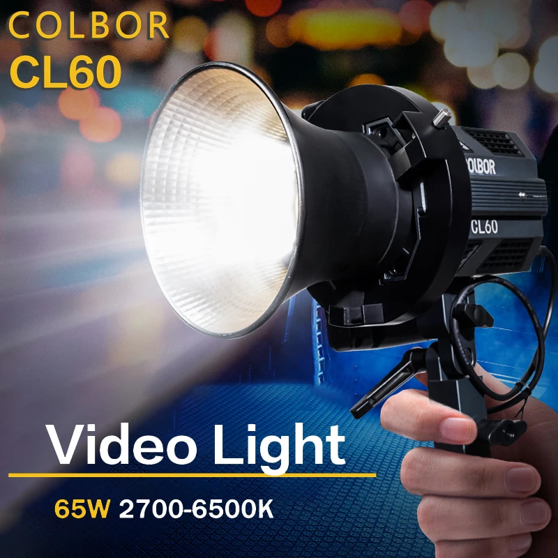 SYNCO COLBOR CL60 LED Video Light 2700K-6500K Photography Light APP ...