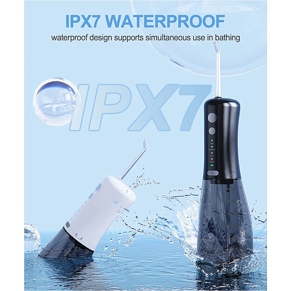 Portable-Cordless-Water-Flosser-F500-Dental-Water-Jet-Home-Travel-Oral ...