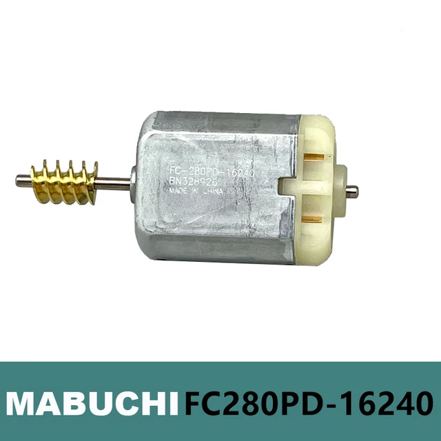 Mabuchi Fc-280Pd-16240 Dc 12V 7900Rpm Féregfegyver-Tengely Mini 24 Mm-Es Szénautó-Autó Ajtó ...