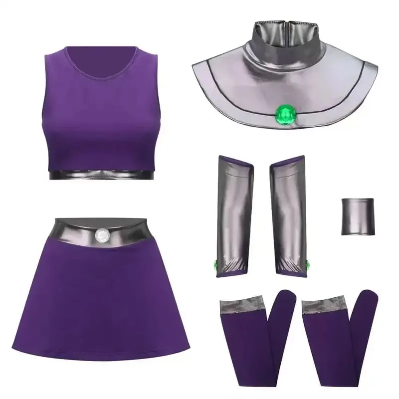 CyCosplay costume Starfire cos Halloween set - AliExpress 200000532