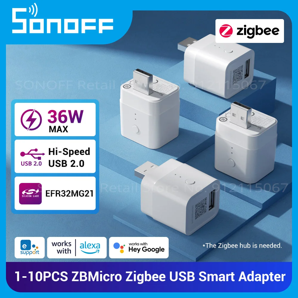 SONOFF-1-10PCS-ZBMicro-Micro-Zigbee-USB-Smart-Adapter-Hi-Speed-USB-2-0 ...
