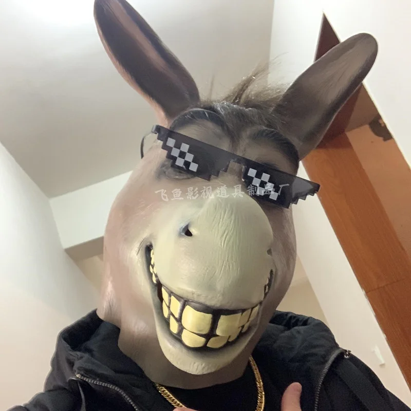 Halloween-Cosplay-Zoo-Props-Masquerade-Costumes-for-Adults-Donkey-Horse ...