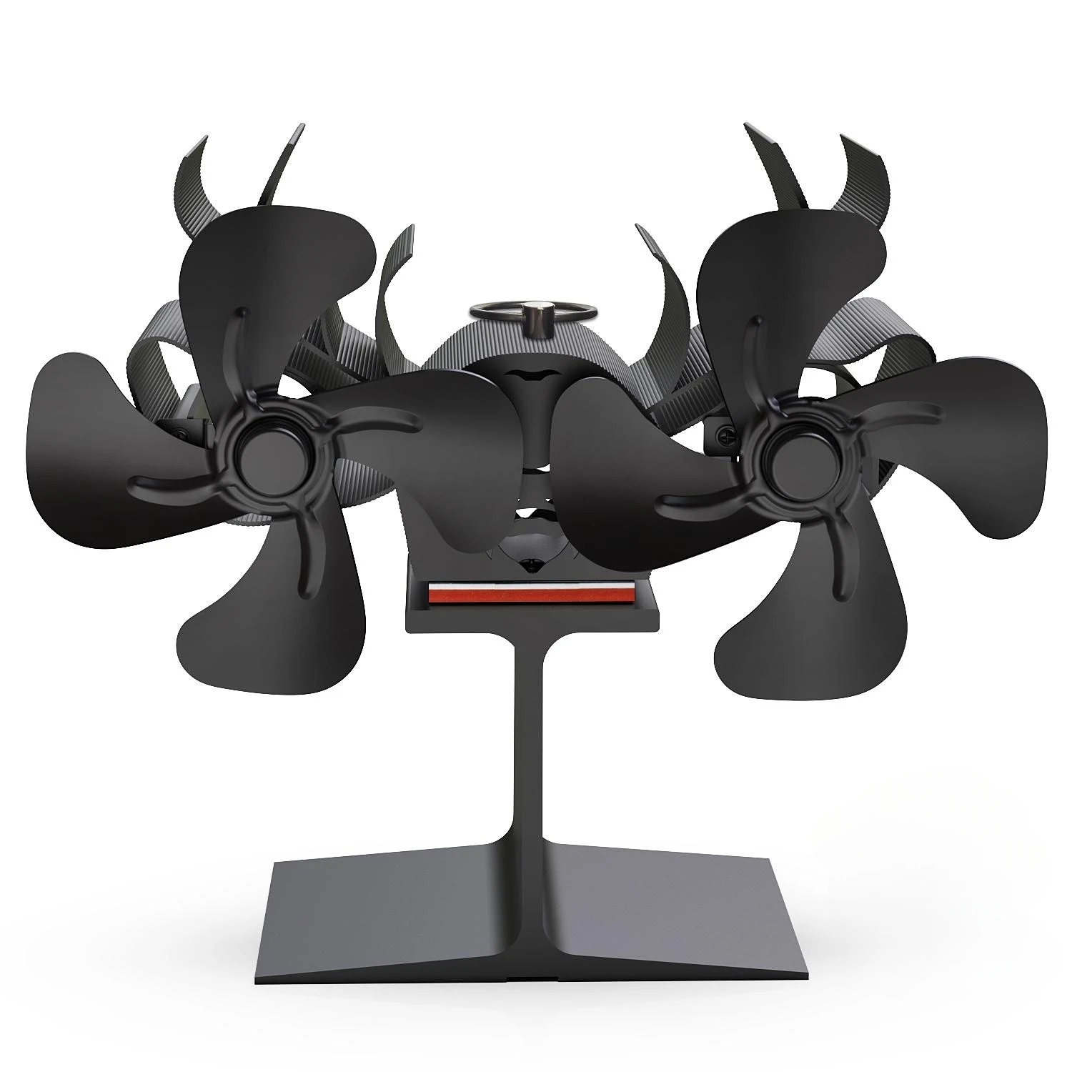 Heat-Powered-Wood-Stove-Fan-Fireplace-Fan-log-burners-fan-silent-200CFM ...