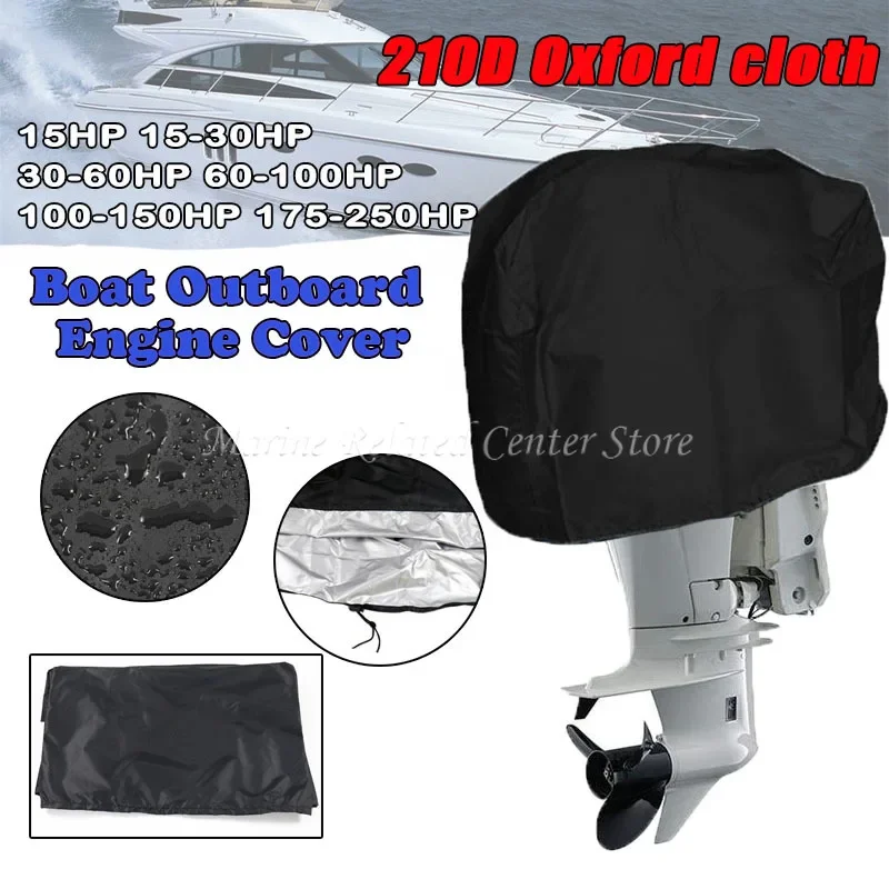 Motor-Engine-Boat-Cover-15-250HP-210D-Waterproof-Yacht-Half-Outboard-Anti-UV-Dustproof-Cover ...
