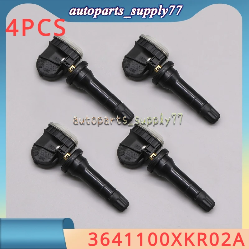 4Pcs-3641100XKR02A-Tire-Pressure-Sensor-TPMS-For-2017-2019-GREAT-WALL ...