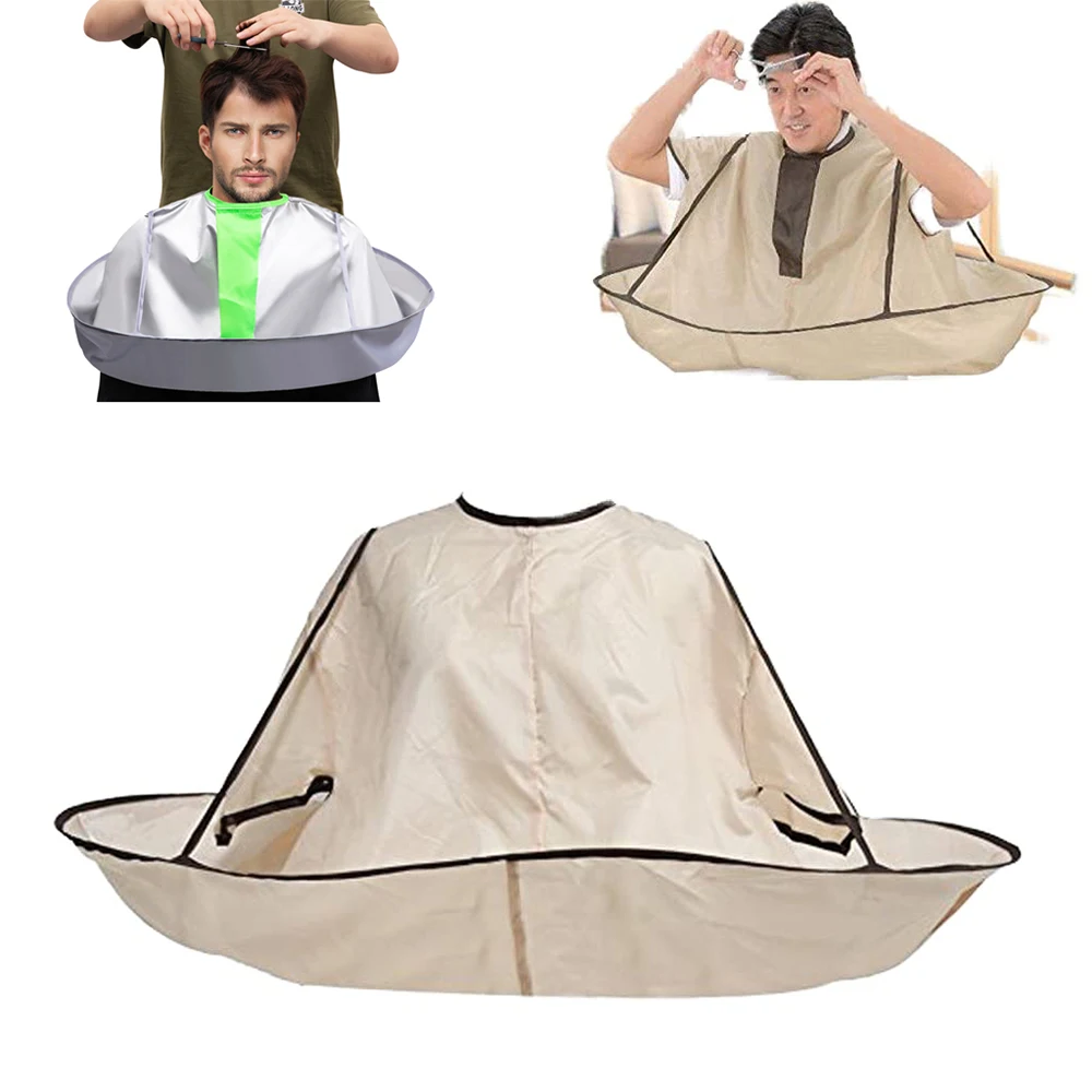 Capa-de-corte-de-pelo-impermeable-para-adultos-sombrilla-plegable-para ...