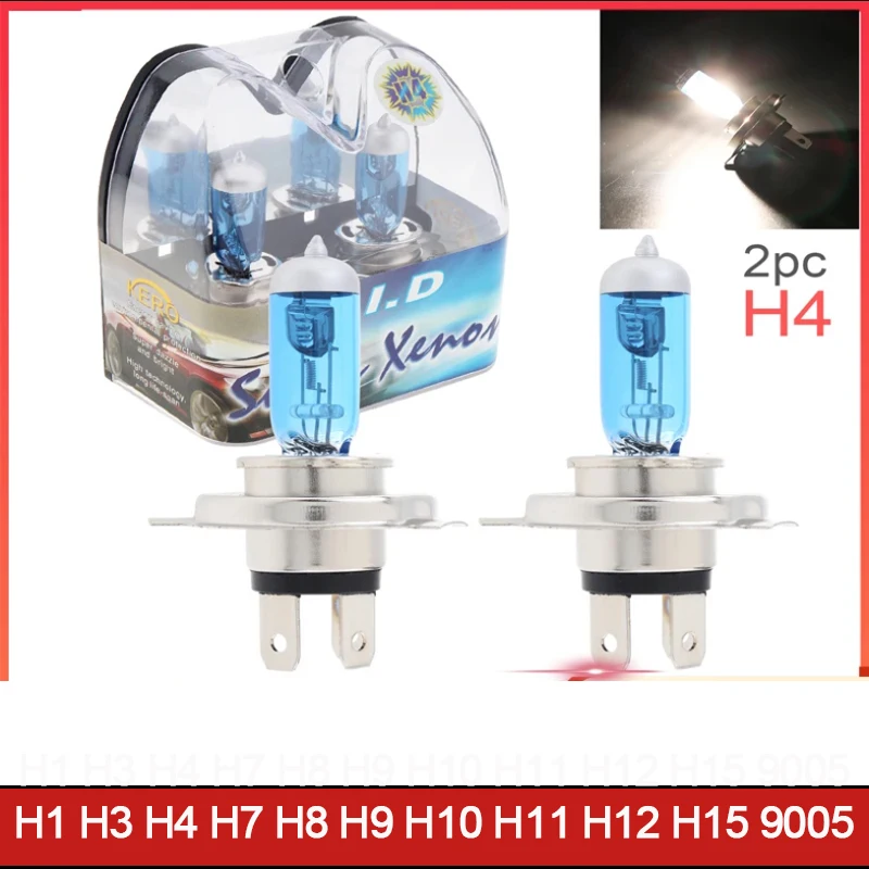 2pcs-H7-H11-H1-H4-Multi-type-Led-Headlight-6000K12V-White-Light-Car ...