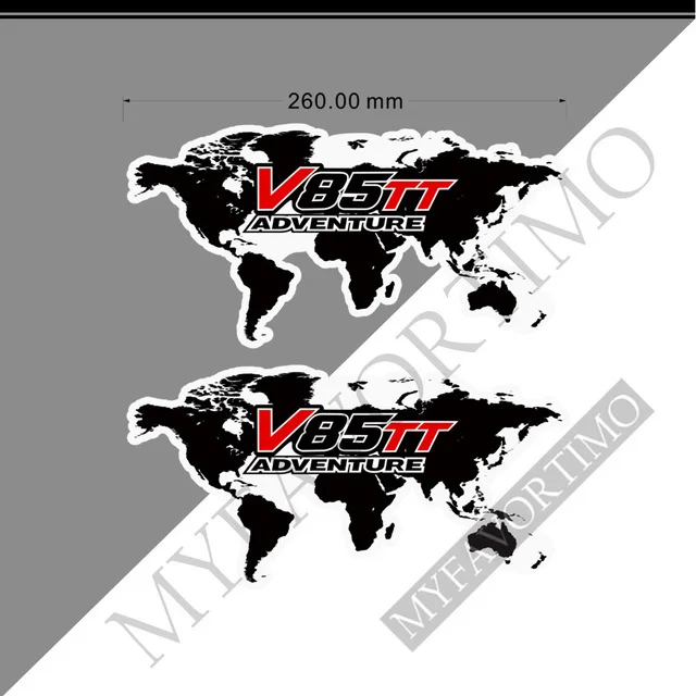 For Moto Guzzi V85TT V85 TT Tank Pad Protector Stickers Decal Luggage ...