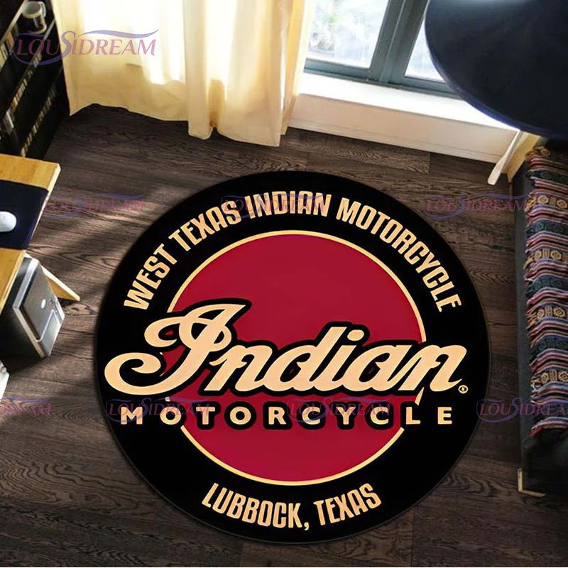 Indian Motorcycle Logo Round
