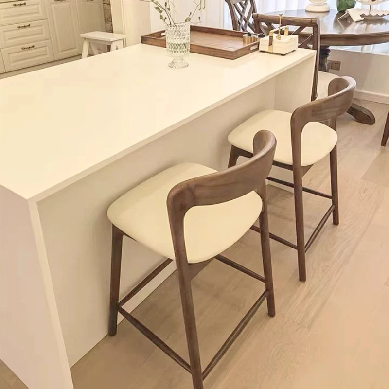 Counter-Desk-Computer-Bar-Chair-Counter-Barber-Party-Backrest-Wooden ...