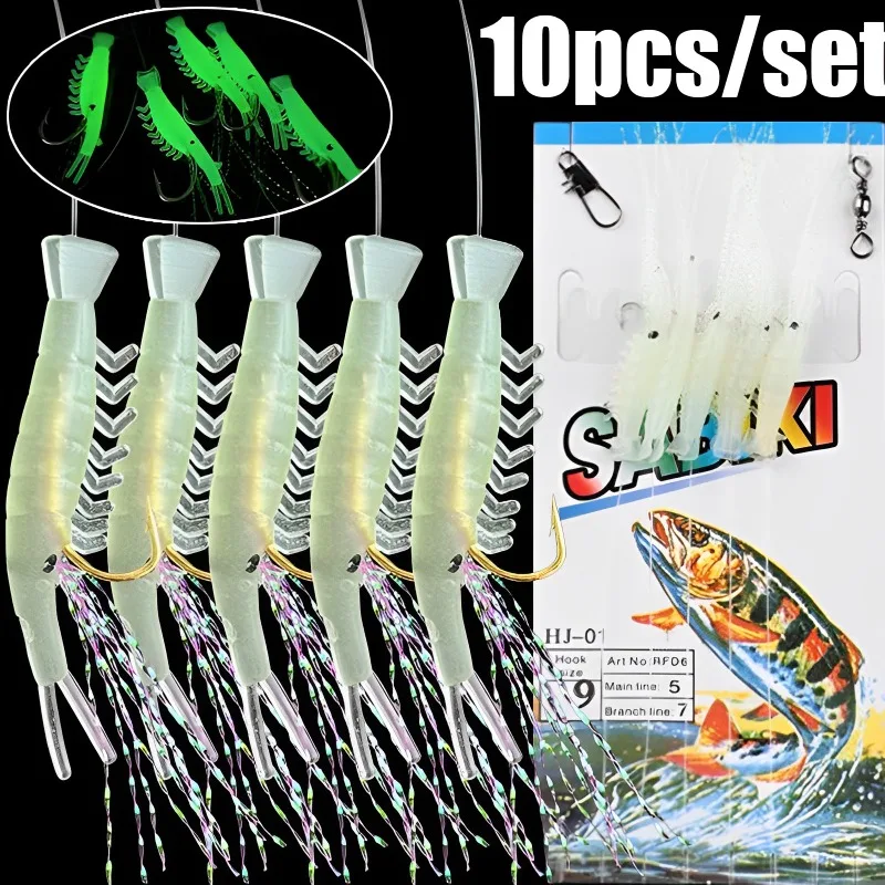 Luminous-Shrimp-Skewers-Fluorescent-Bionic-Soft-Shrimp-Luminous-Fish ...