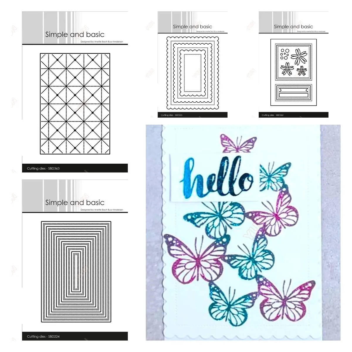 Double-Pierced-Rectangle-Simple-and-Basic-Metal-Cutting-Dies-Mold-Craft-Decoration-Embossing ...