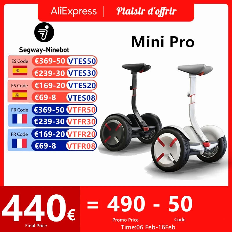 Ninebot-Segway-Mini-Pro-Scooter-lectrique-deux-roues-auto-quilibr-es ...
