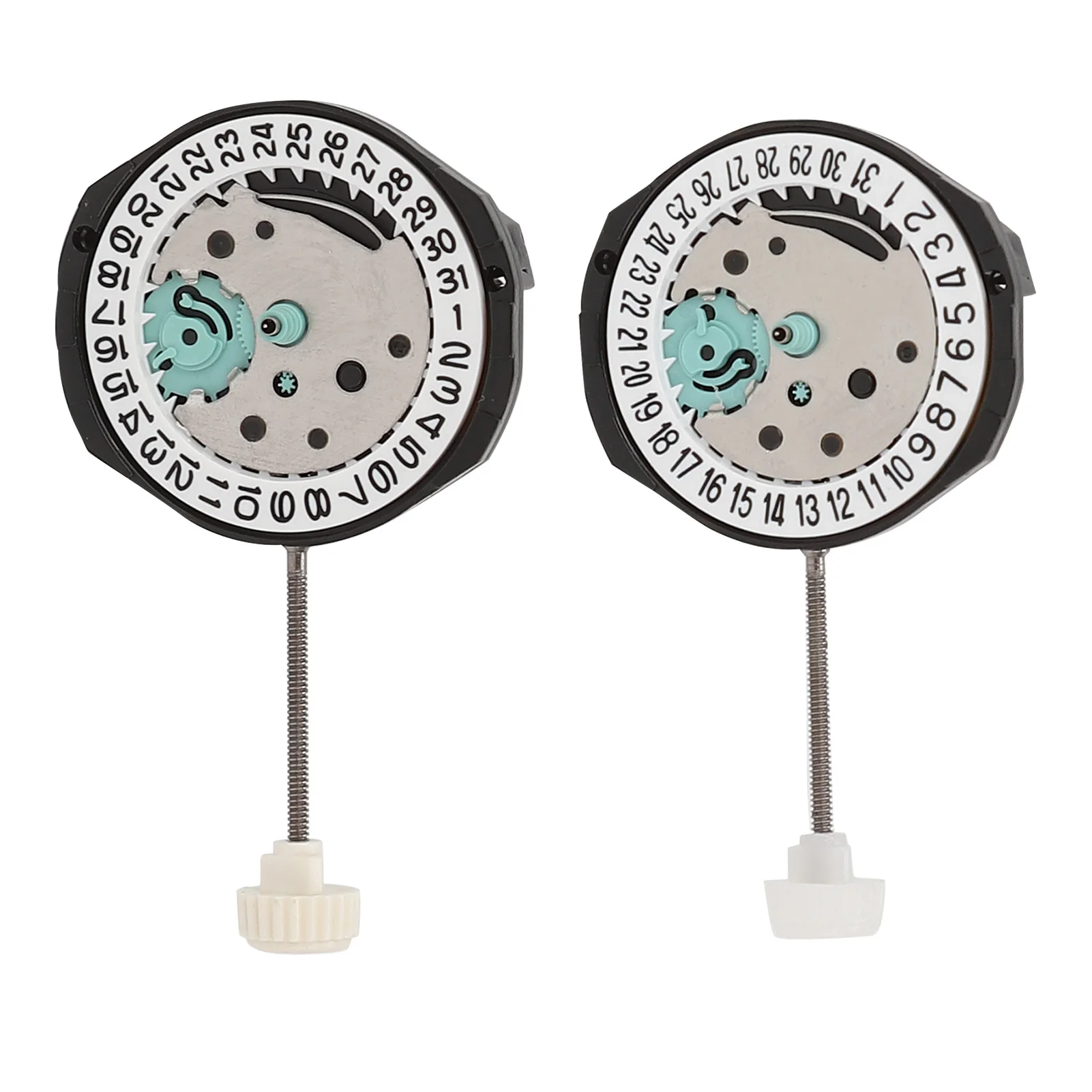 SL25-Quartz-Watch-Movement-Alloy-3-Hands-Double-Calendar-Watch-Movement ...