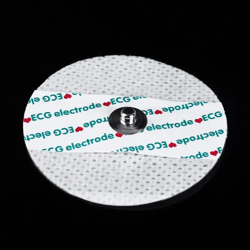 Electrode Pads For Ecg Ekg Heart Monitor 10 Pcs