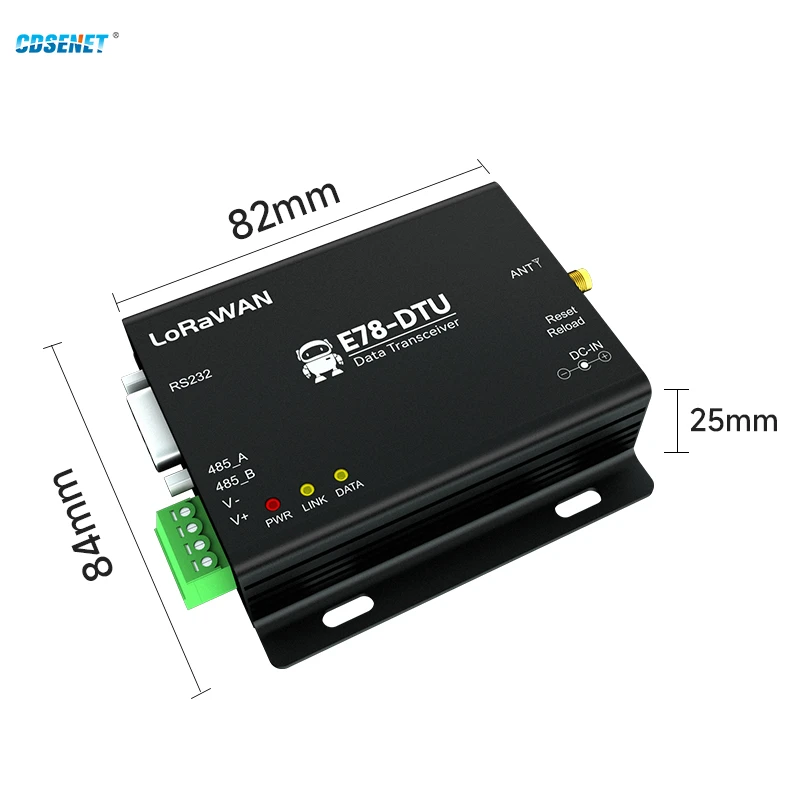 868/915MHz Lorawan Gateway Wireless Data Transceiver CDSENET E78-DTU ...