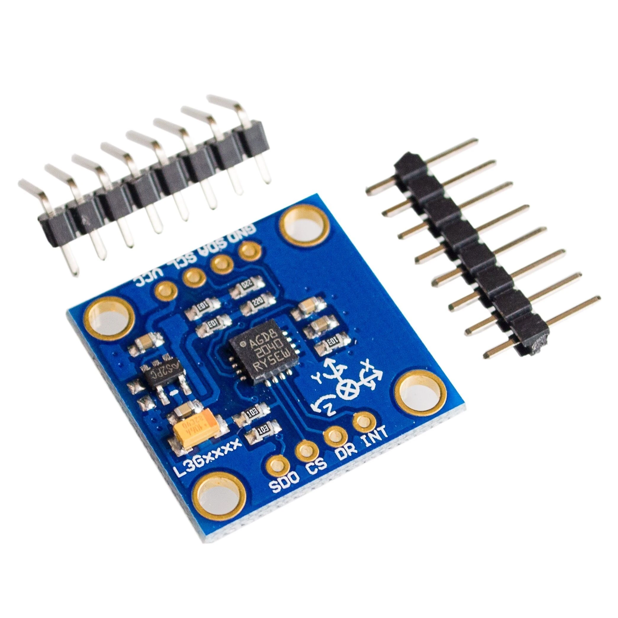Gy-50 L3g4200d Triple Axis Gyro Angular Velocity Sensor Module For ...