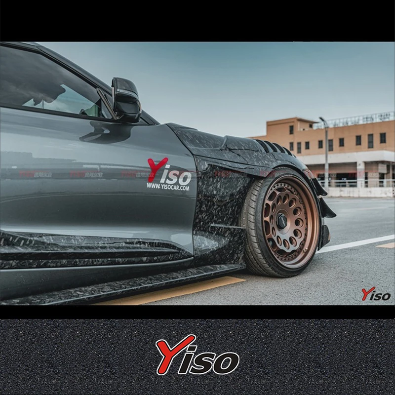 FOR Toyota Bull Devil SUPRA A90 modified carbon fiber EVS Front fender ...