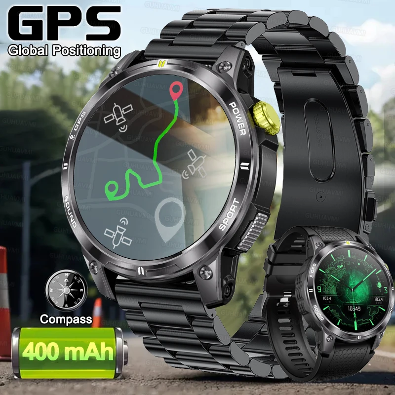 Reloj-inteligente-profesional-con-GPS-para-hombre-pulsera-con-pantalla ...