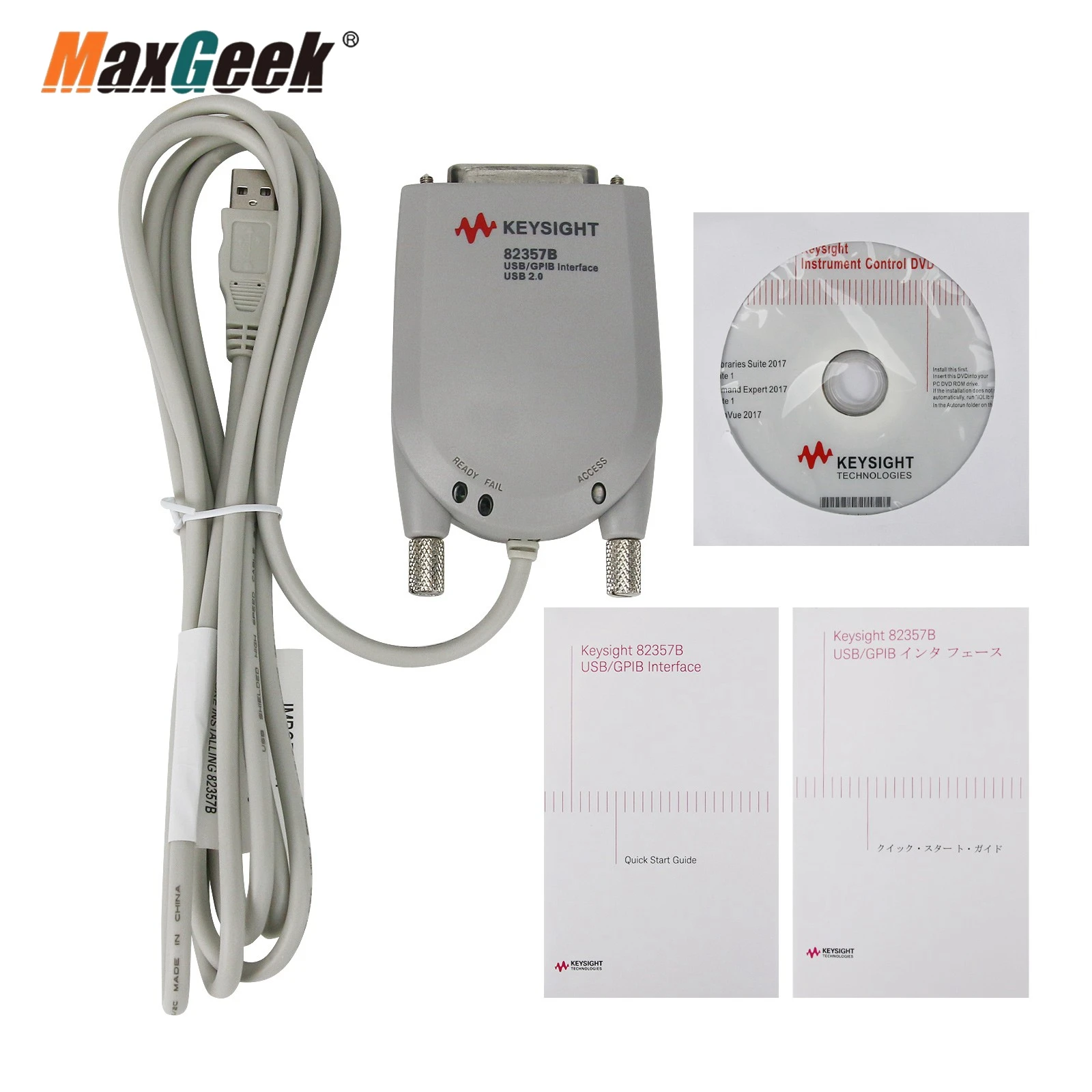 Maxgeek-82357B-USB-GPIB-Interface-USB-2-0-High-Speed-USB-to-GPIB ...
